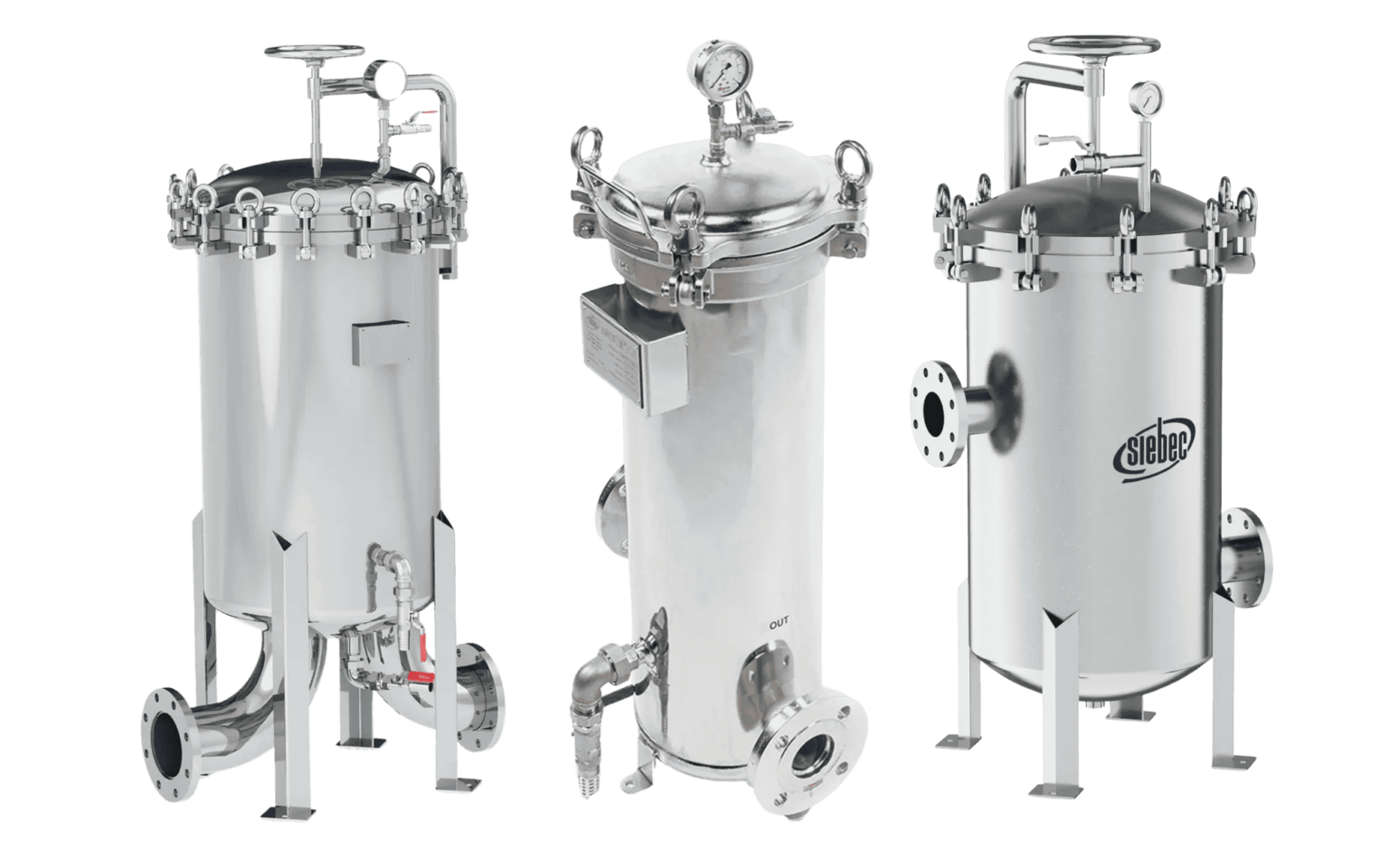 Stainless Steel Filter Housing for Industrial Applications